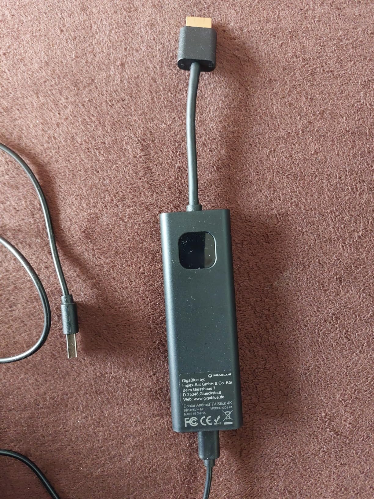 GigaBlue Android11 Giga TV IP Stick 4K PRO HDR60Hz / HDMI2.1 / WiFi6 ...