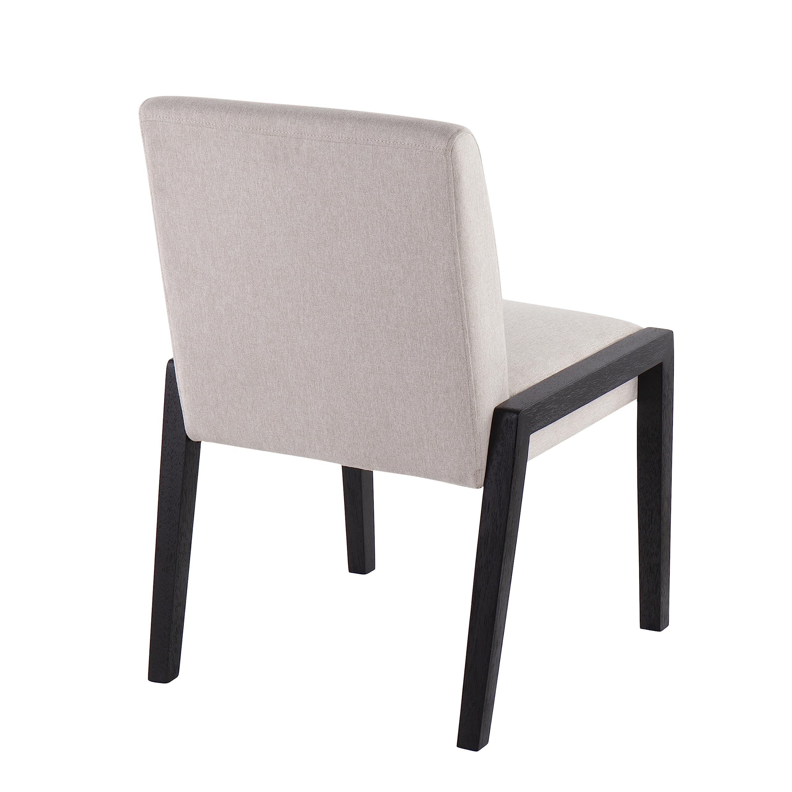 Grandview Gallery Carmen Contemporary Chair in Beige Fabric - Set of 2 ...