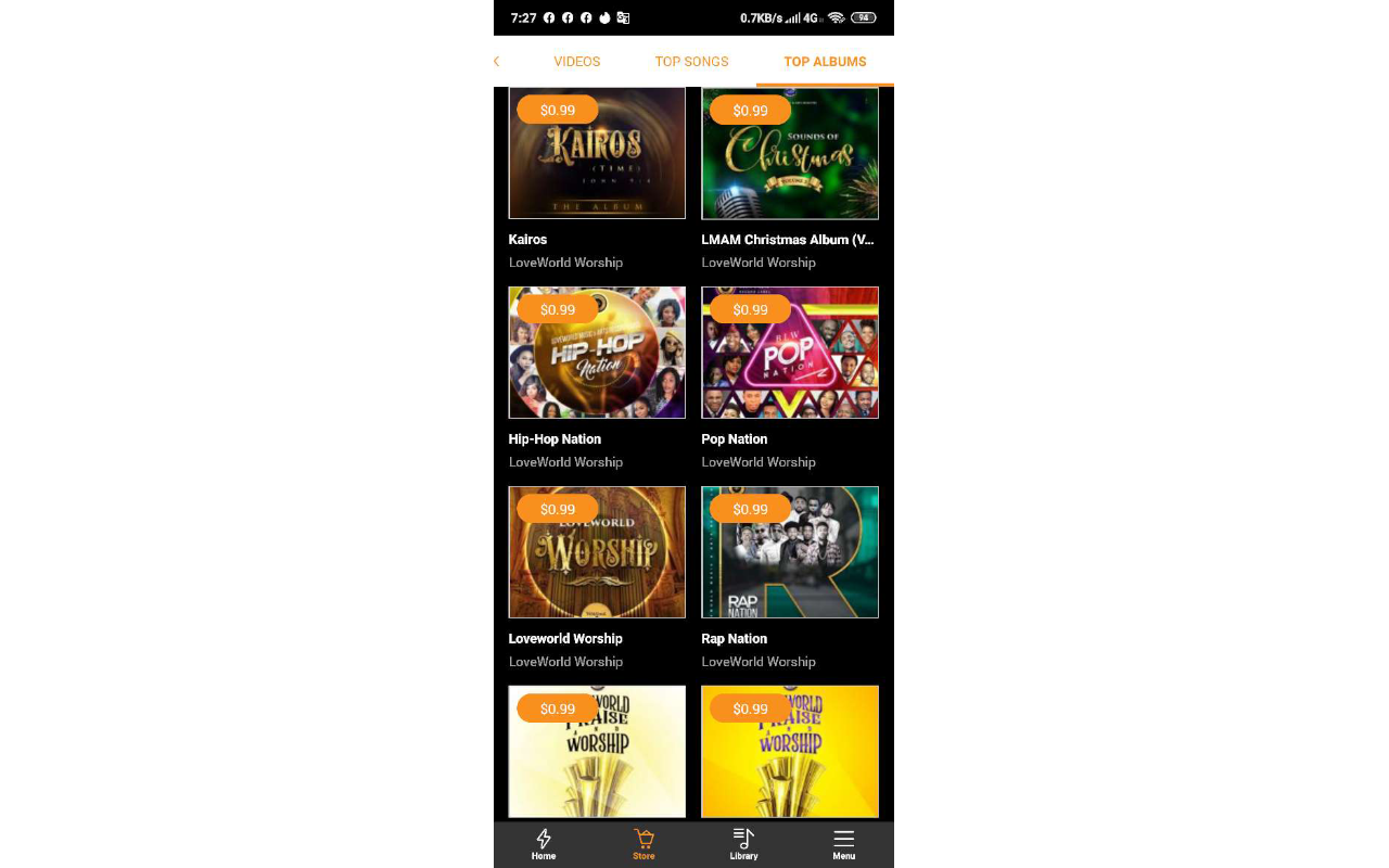 Loveworld Worship - App on Amazon Appstore