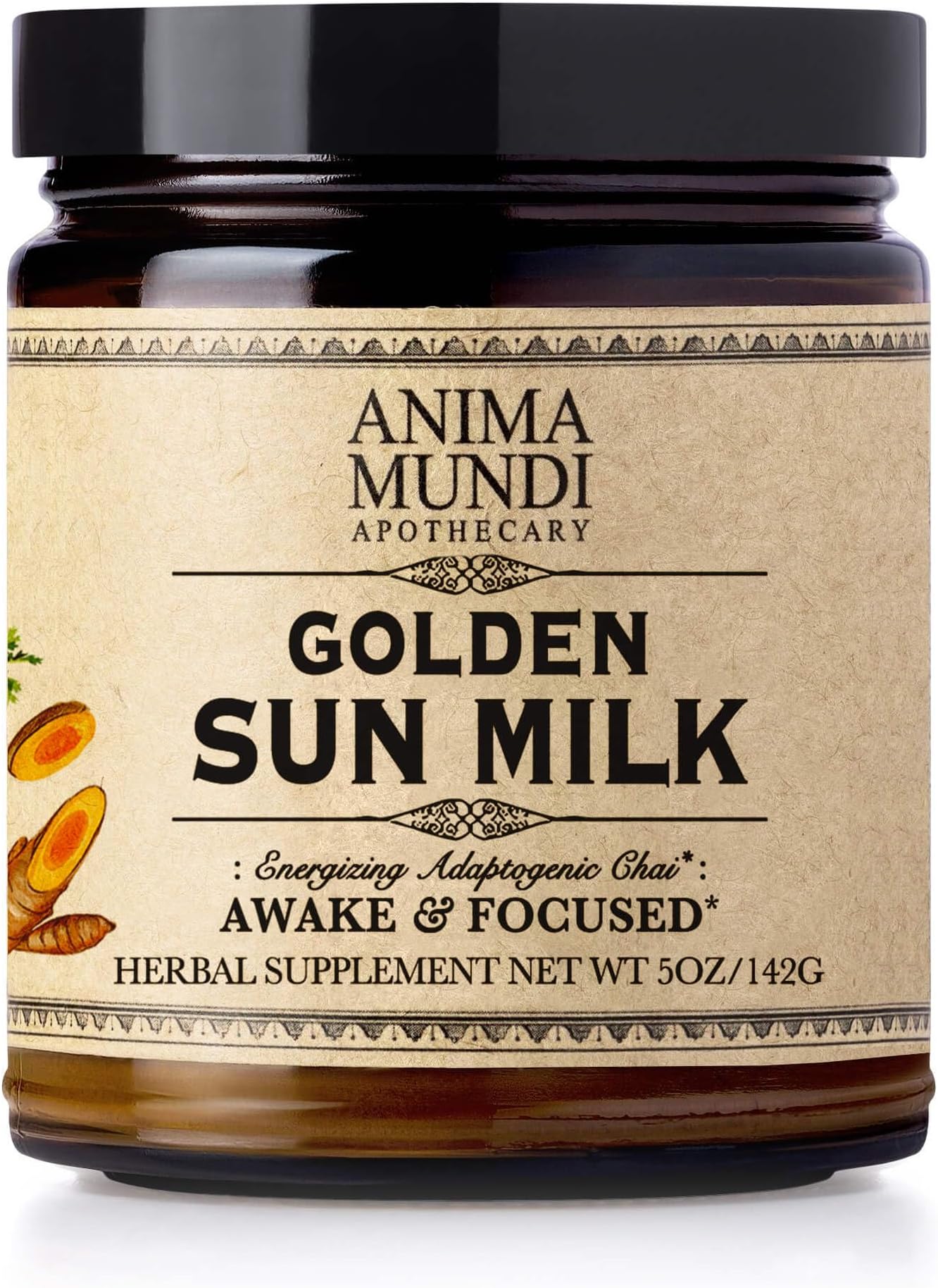 Amazon.com: Anima Mundi Apothecary Golden Sun Milk - Plant-Based Powder ...