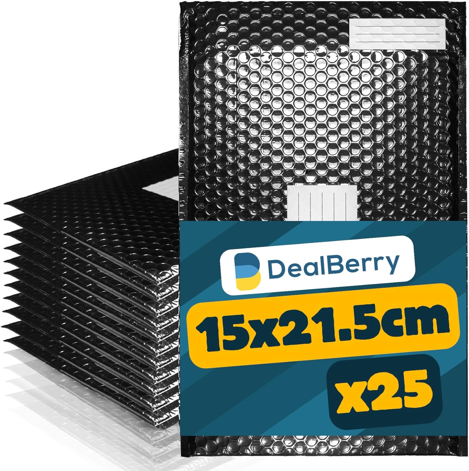 25 Pack Padded Bubble Envelopes - Bubble Wrap Envelope - Poly Bags for ...