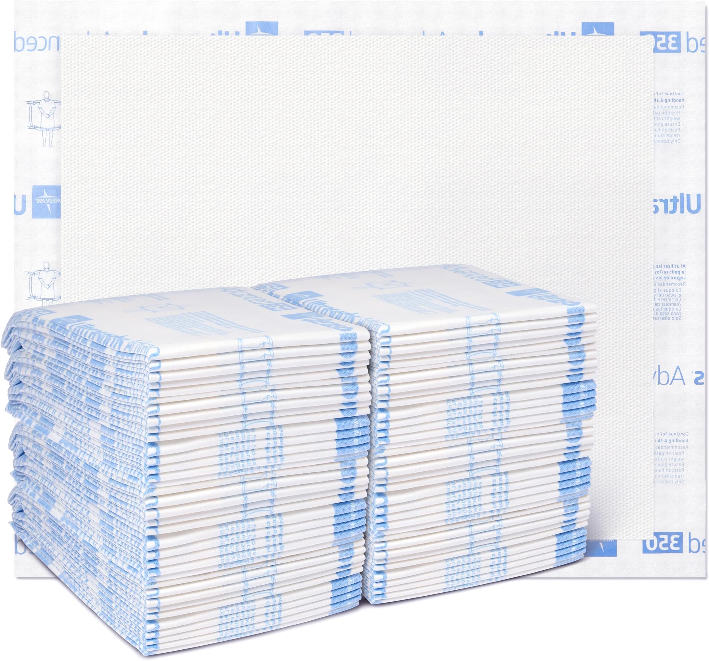 Amazon.com: 40 XL 36 x 36 Heavy Duty Ultra Absorbent Bed Pads w ...