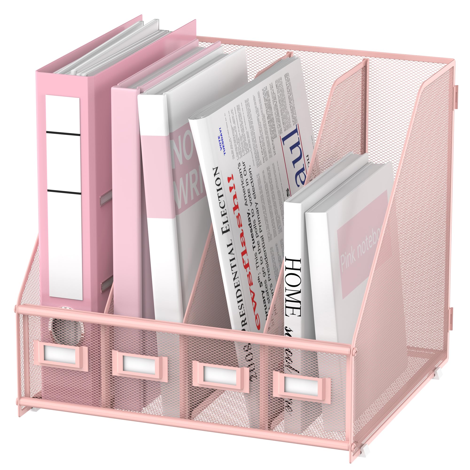 Snapklik.com : SUPEASY Magazine File Holder Desk Organizer, Metal ...