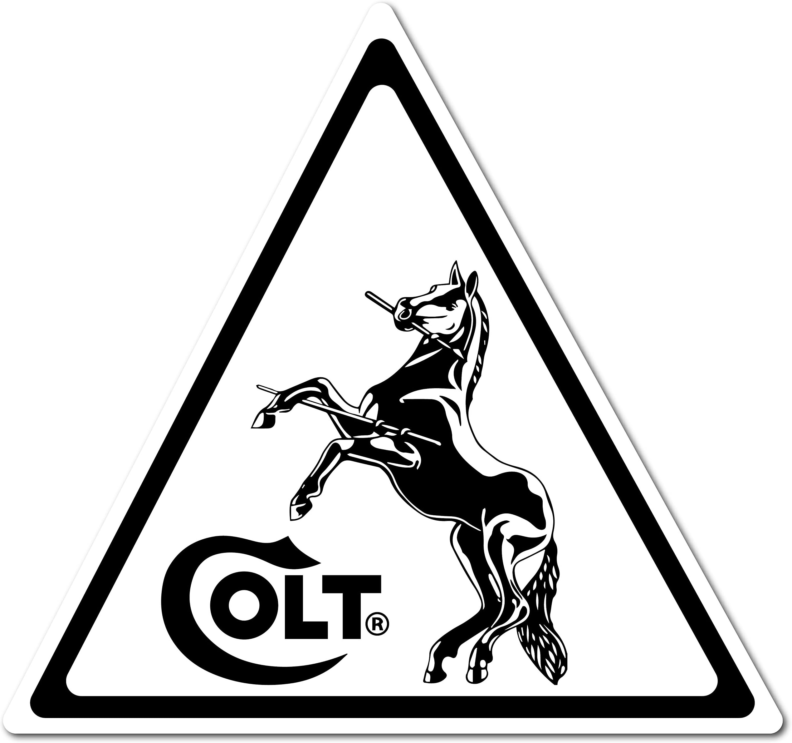 Amazon.com - Colt Firearms Window Bumper Sticker Decal 5"