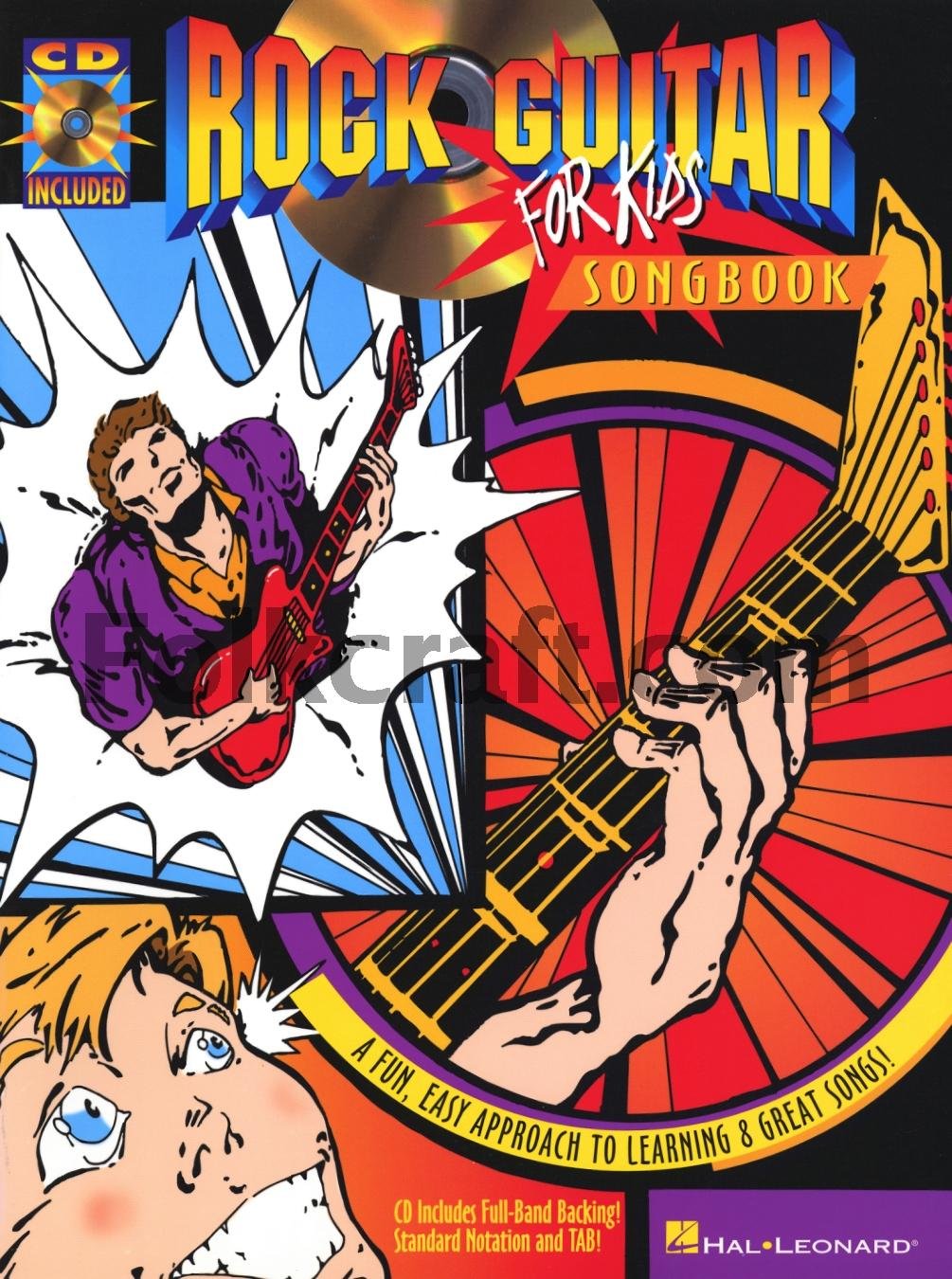Amazon.com: Rock Guitar for Kids Songbook: 9780793599981: Hal Leonard ...