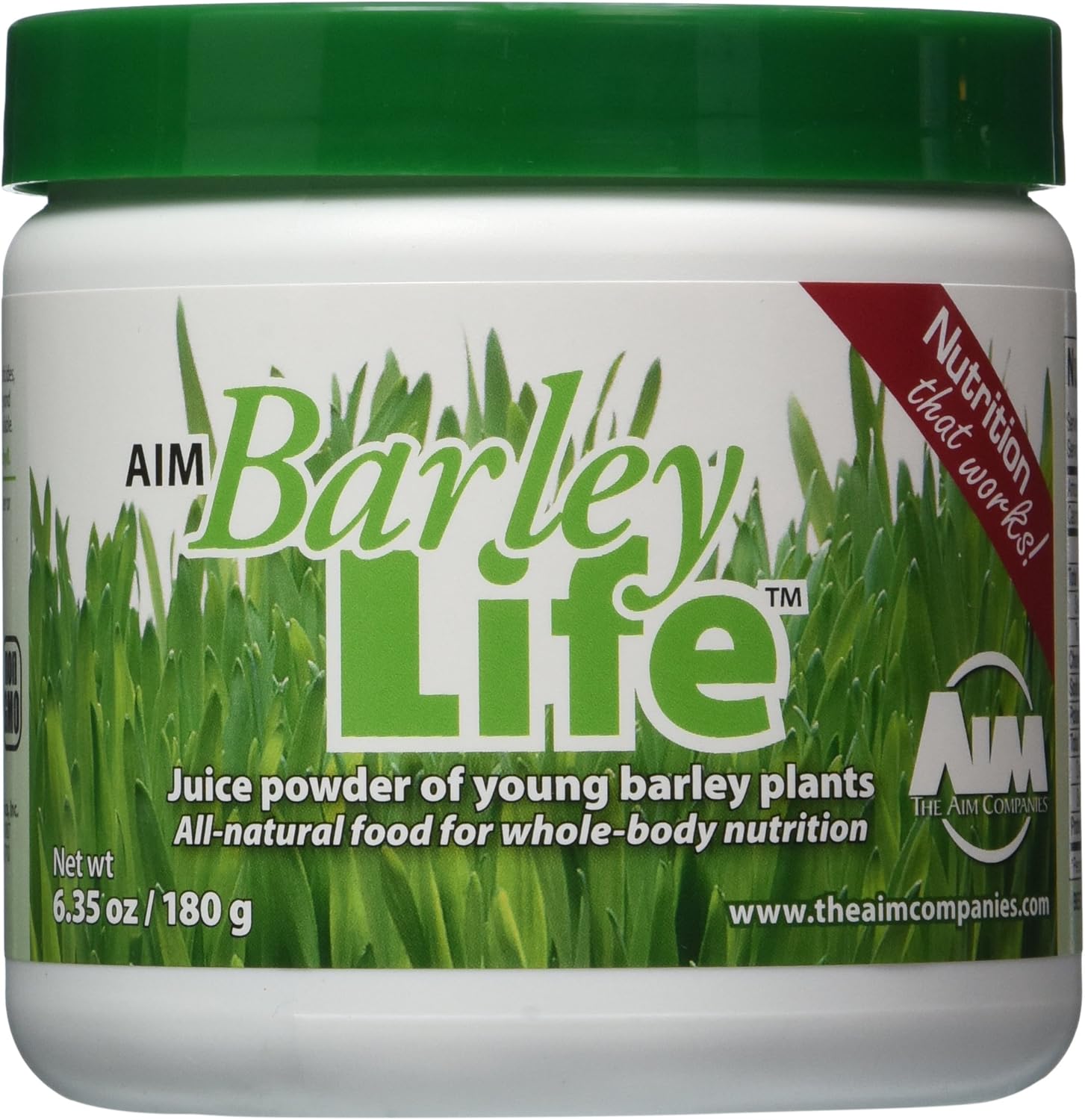 Amazon.com: AIM BarleyLife Traditional 6.35 oz/180g Powder : Grocery ...