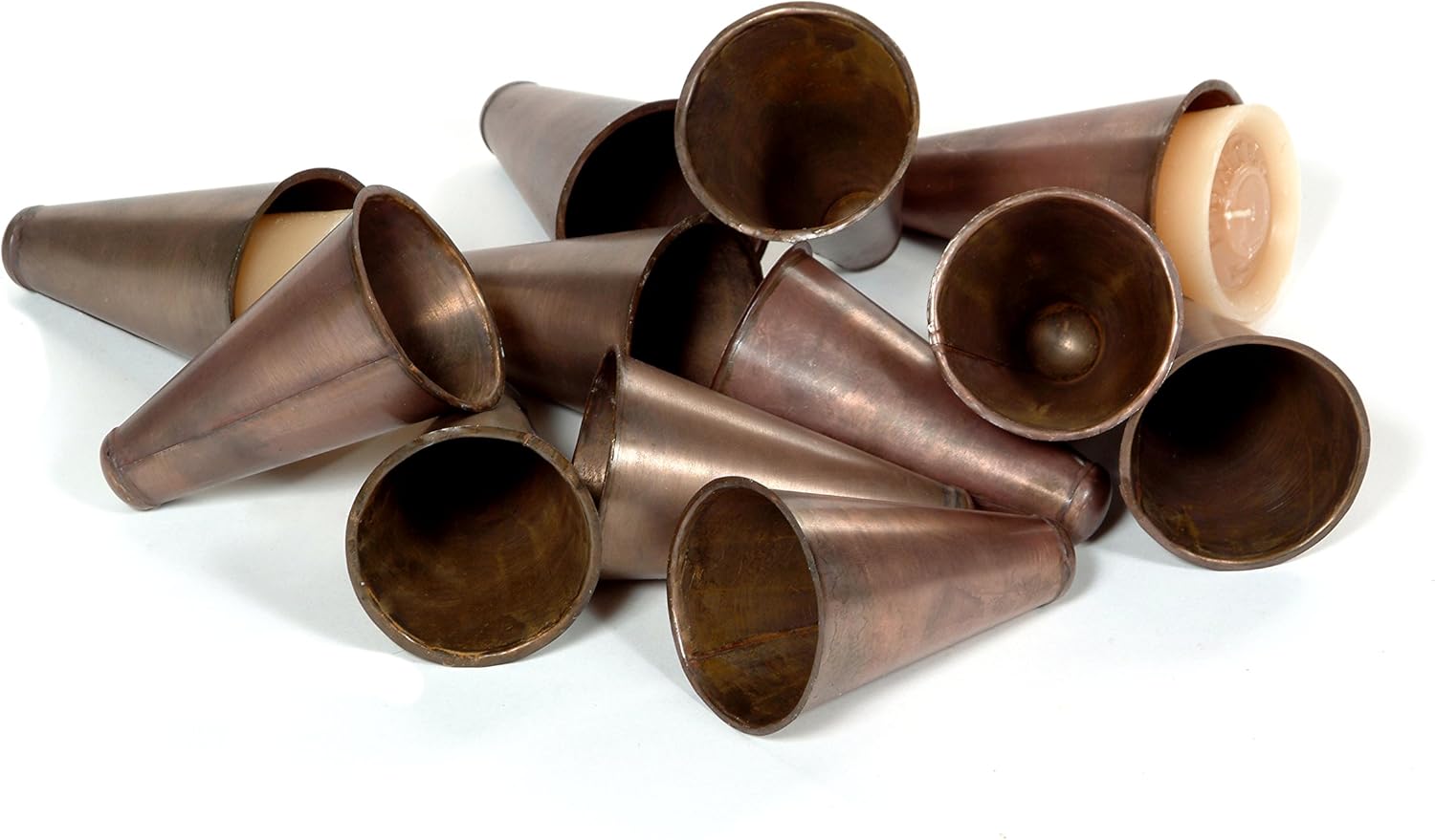 Amazon.com: Sugarmold Tin Inserts-Cone Shaped-Set 12. : Arts, Crafts ...