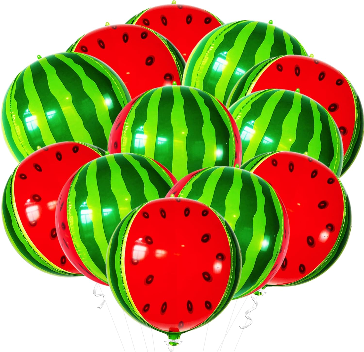 Amazon.com: Watermelon Balloons for Watermelon Party Supplies - Pack of ...