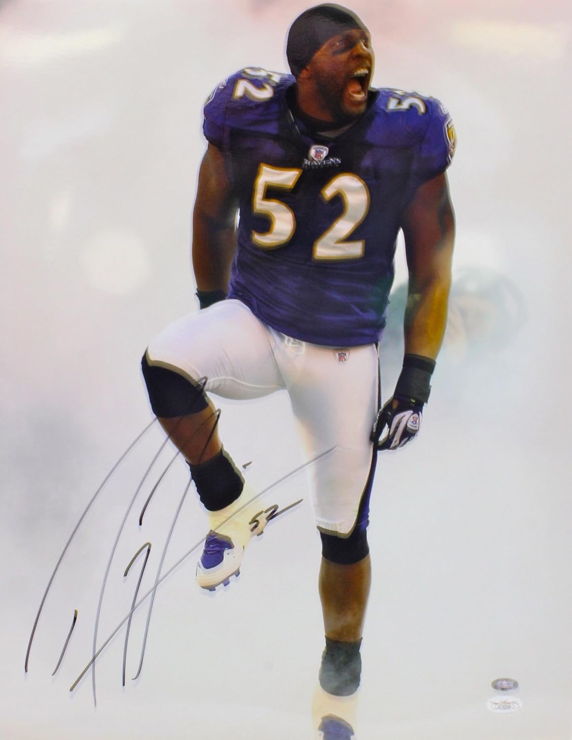 Ray Lewis Autographed Photo - 16x20 - JSA Certified - Autographed NFL ...