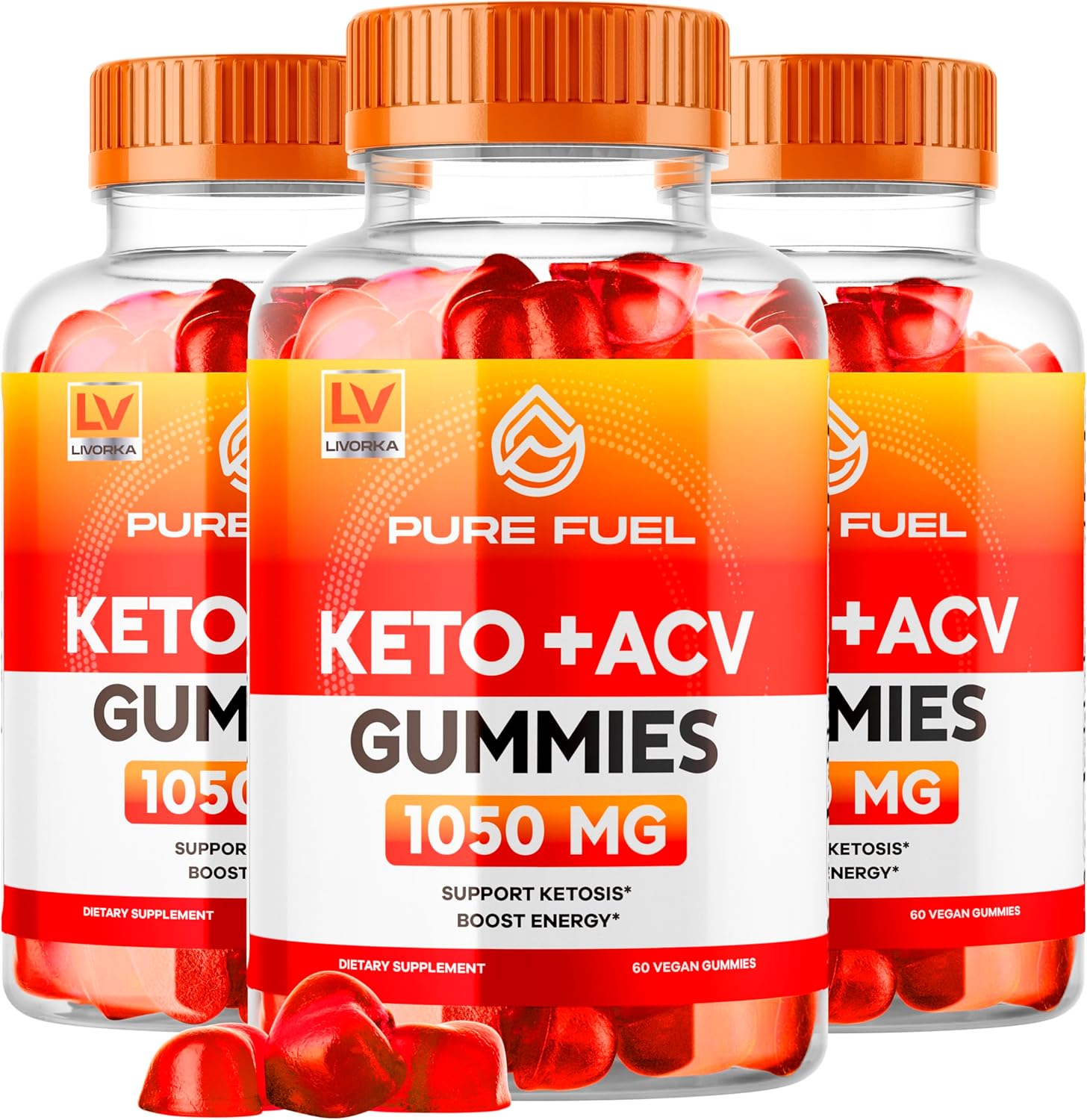 Amazon.com: 3 Pack - Pure Fuel Keto Gummies - Pure Fuel Keto, Pure Fuel ...