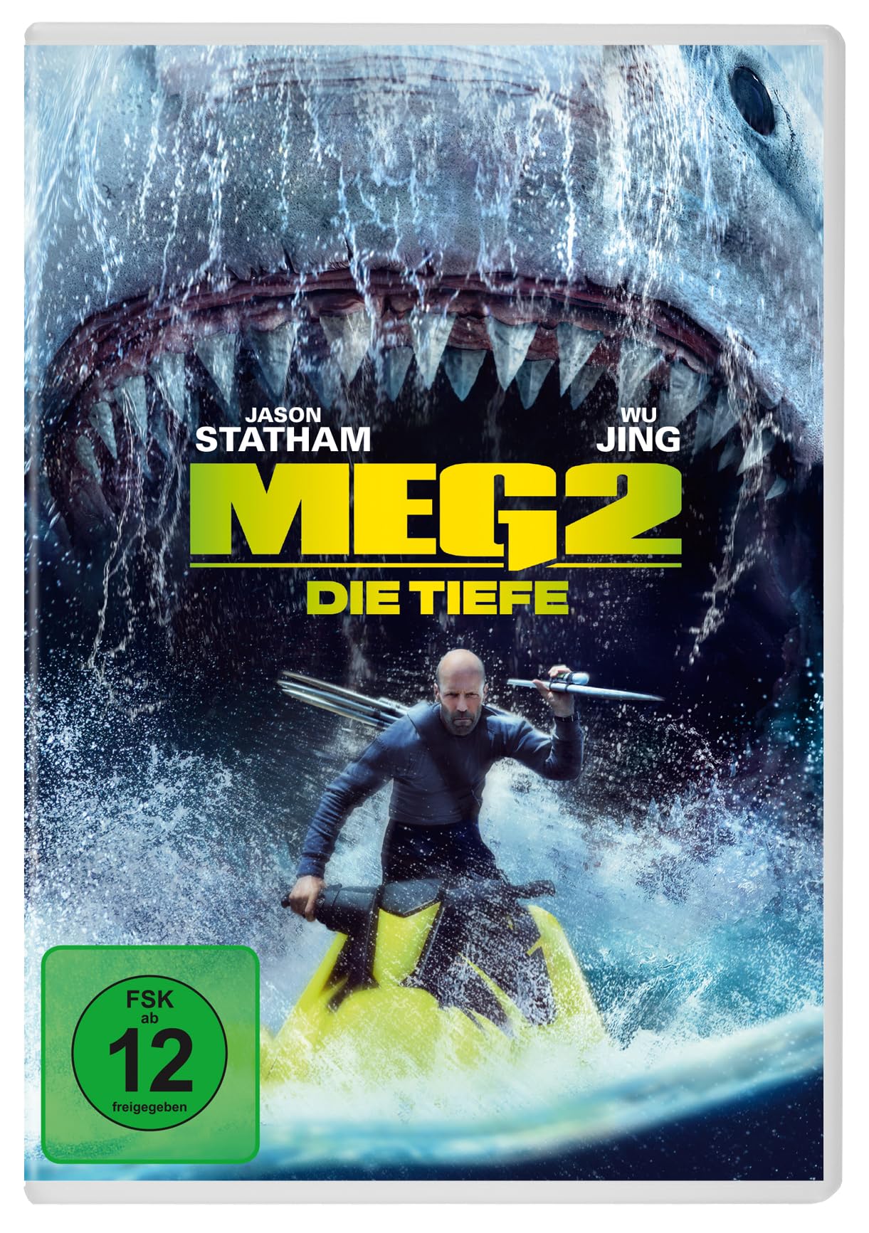 Meg 2: Die Tiefe [DVD]: Amazon.de: Statham, Jason, Wu, Jing, Curtis ...