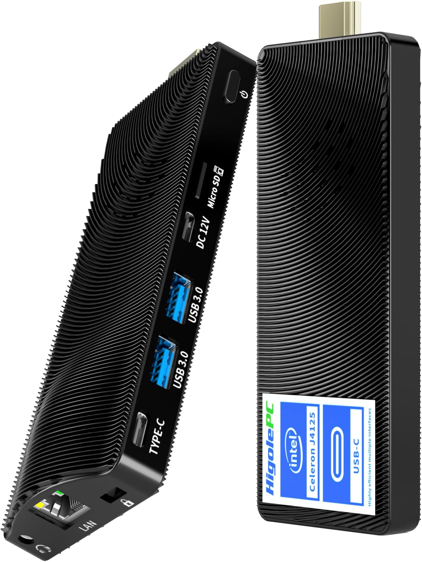 Amazon.com: HIGOLEPC Mini PC Windows 11 Pro Celeron N4000 4GB/64GB ...