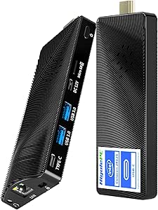 HIGOLEPC Mini PC Win 11 Pro Celeron J4125 8GB/128GB, Micro Computer ...