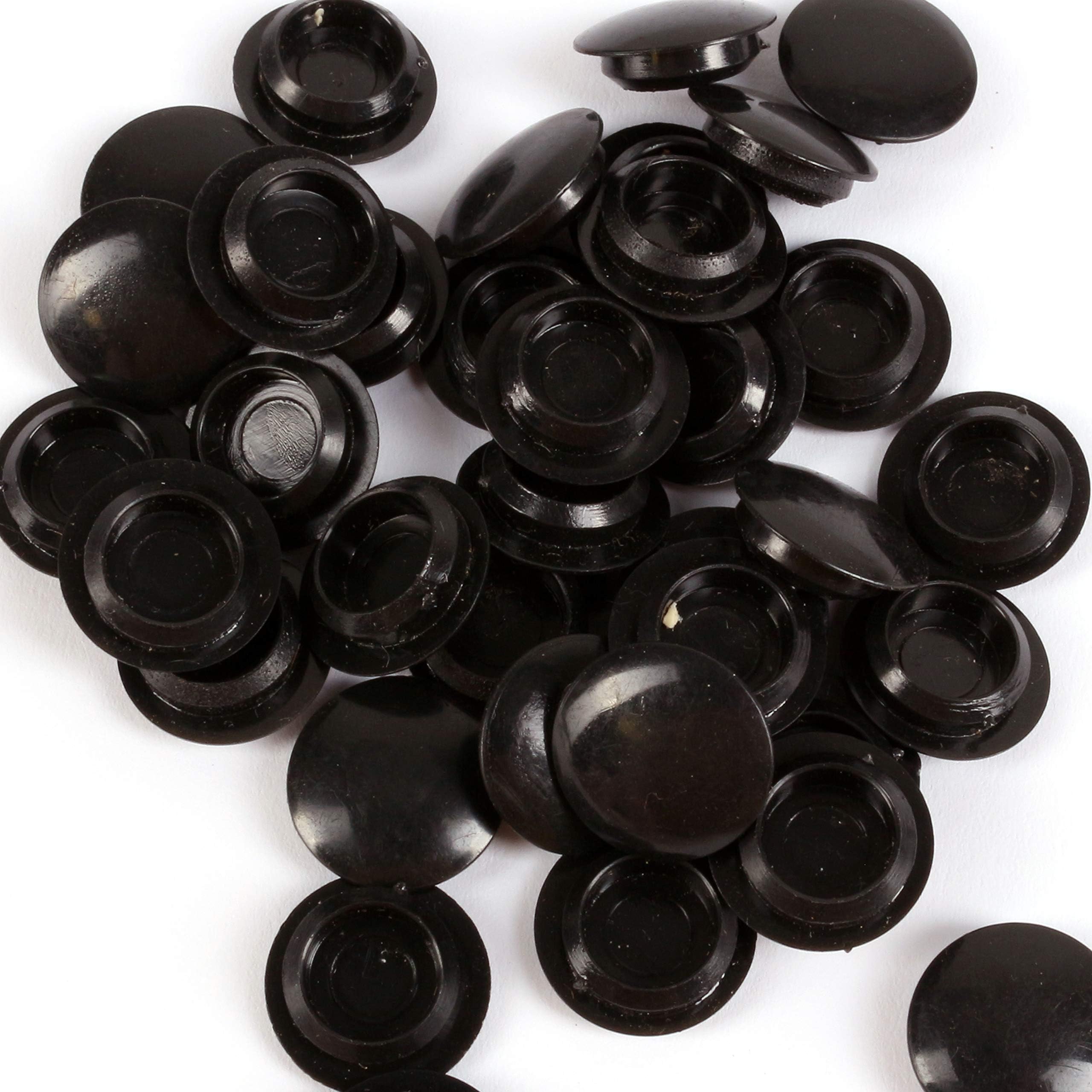 Screw Cover Caps - Plastic Screw Heads - Black : Amazon.co.uk: DIY & Tools
