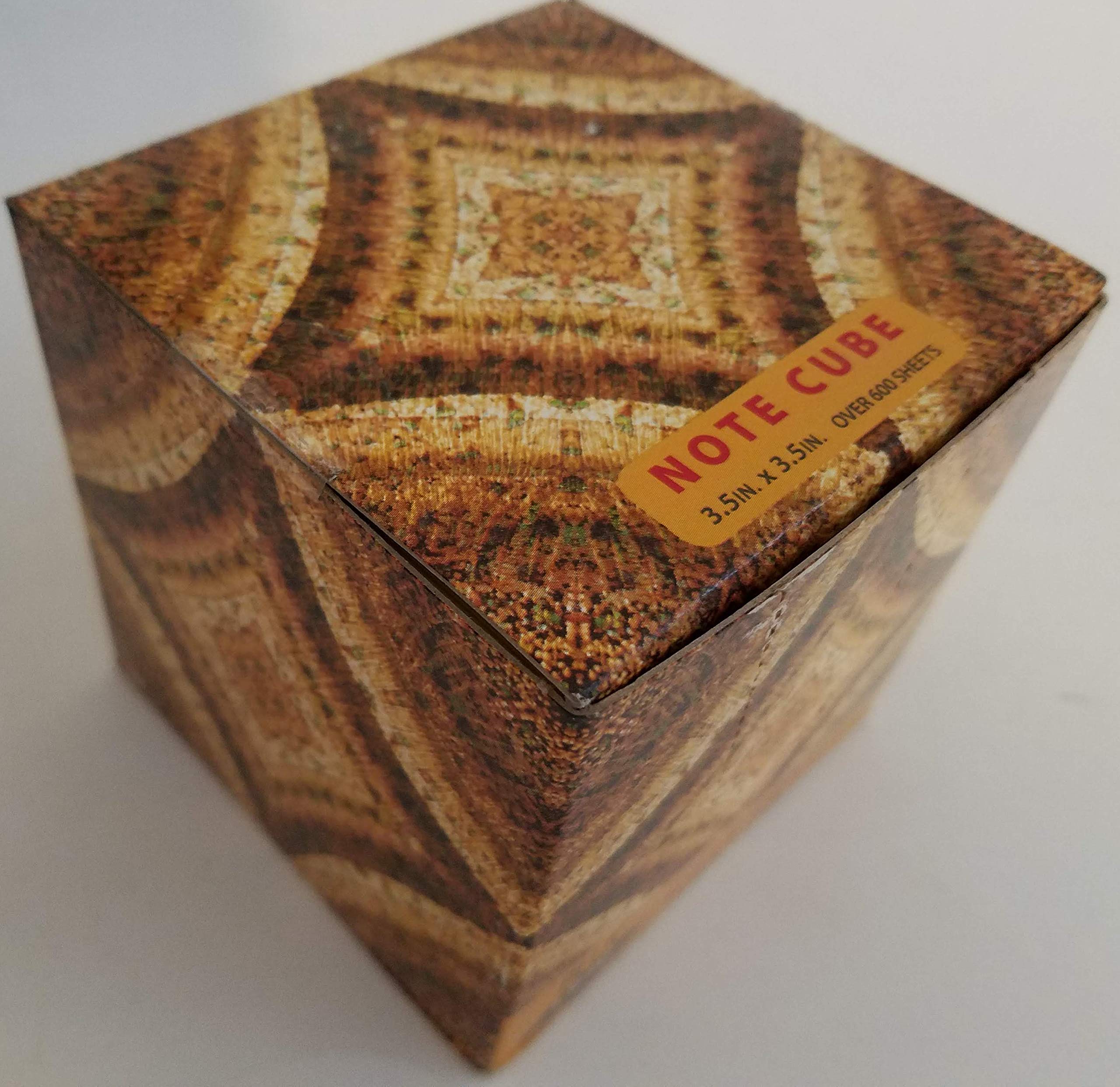 Amazon.com : Designer Paper Note Cubes 3.5'' X 3.5'' 600+ Sheets/Box ...