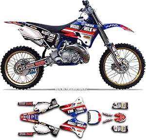 Amazon.com: Kungfu Graphics Custom Decal Kit for YZ125 YZ250 YZ 125 YZ ...
