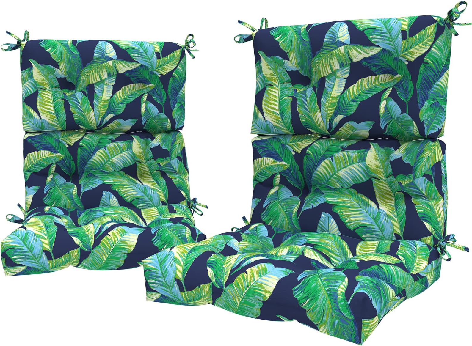 Amazon.com : Barydat 4 Pcs Lemon Chair Cushions with Ties for Patio ...