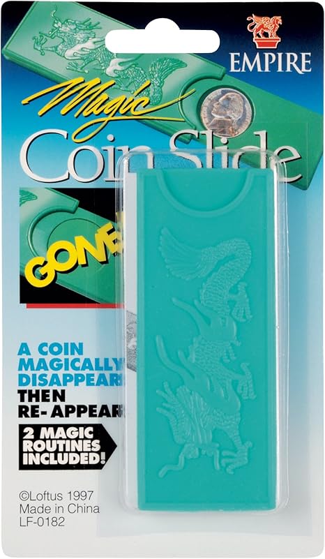 Amazon.com: Loftus Magic Disappearing Coin Slide Case 3.75" Close-Up ...