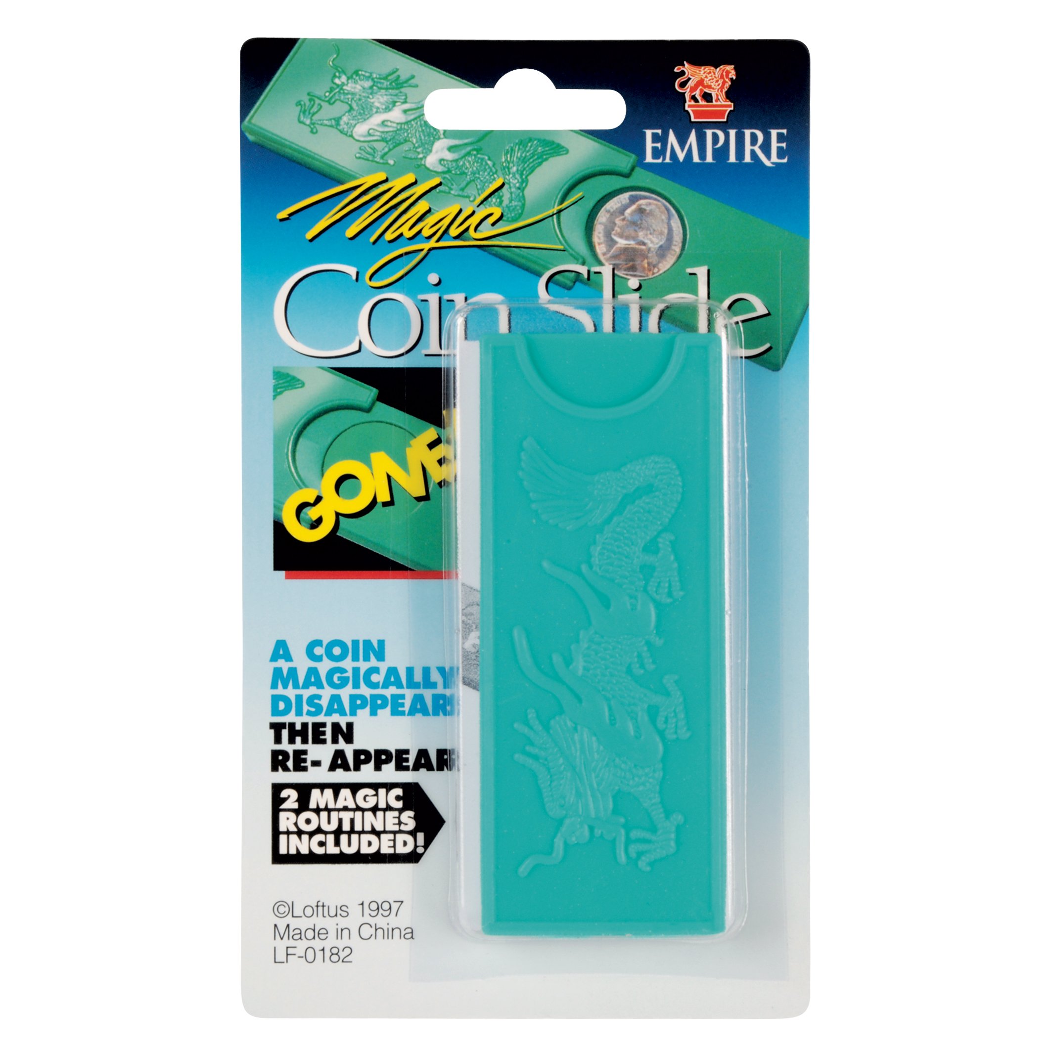 Amazon.com: Loftus Magic Disappearing Coin Slide Case 3.75" Close-Up ...