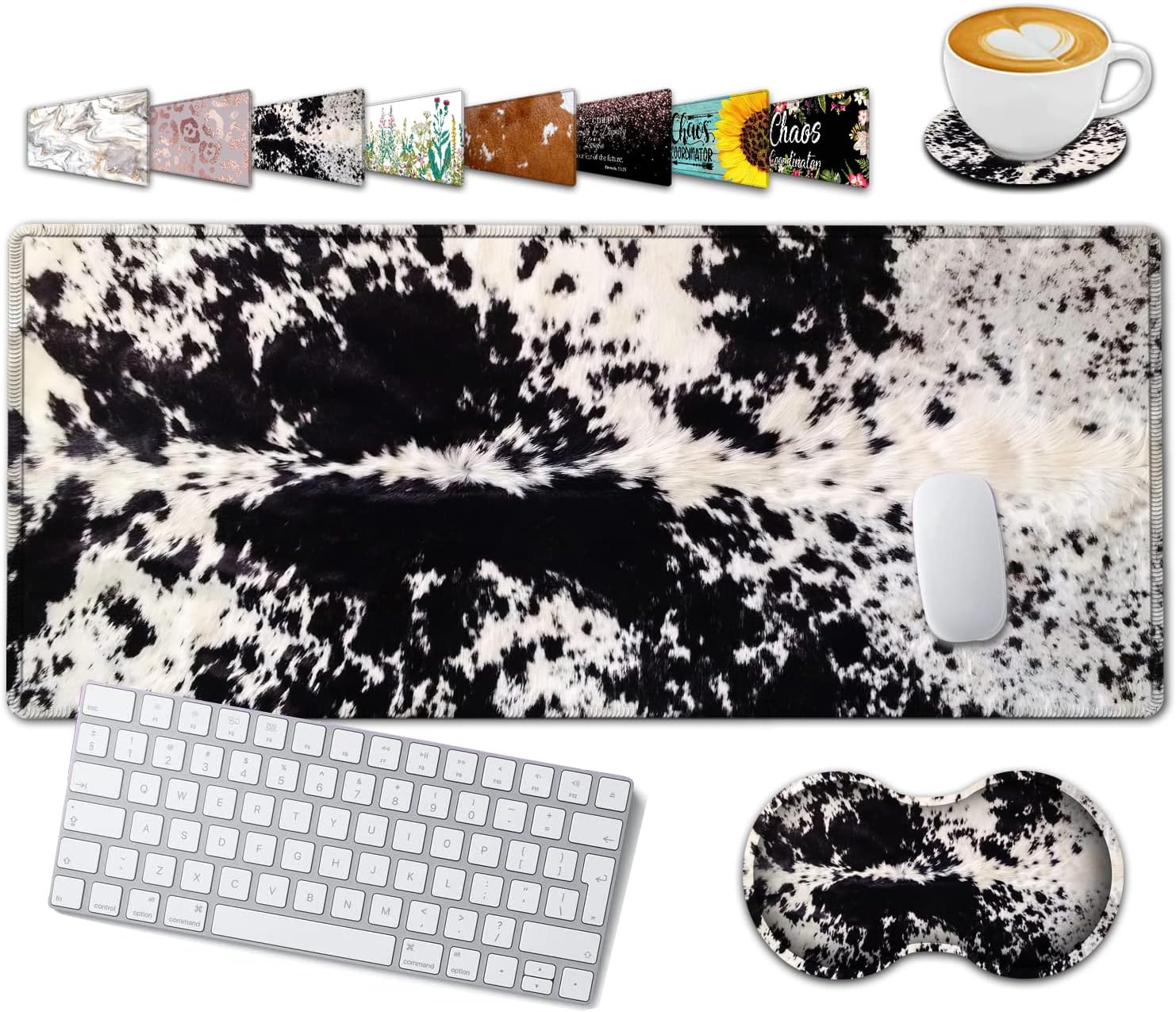 Amazon.com : Large Gaming Mouse Pad, 31.5x11.8 in Extended Computer ...