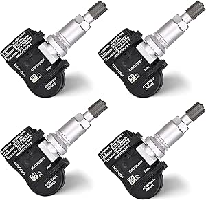 Amazon.com: Set of 4 TPMS Tire Pressure Sensors 433MHz Compatible with ...