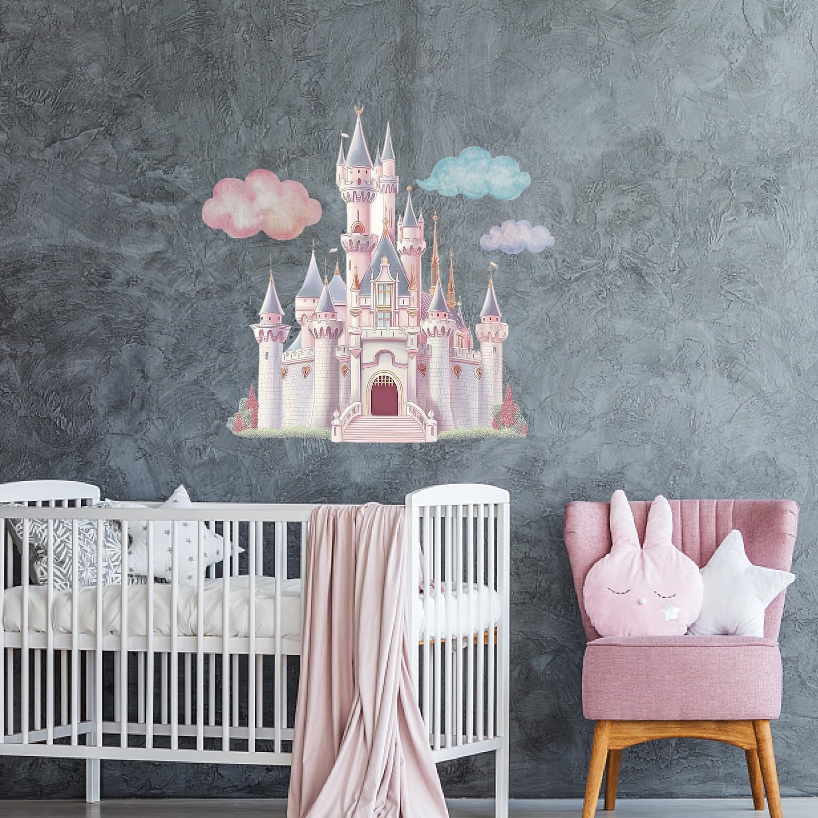 Princess Castle Wall Decals Highest Clarity Pictures Disney Princess