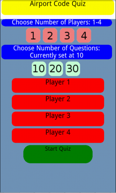 Airport Codes Quiz - App on Amazon Appstore