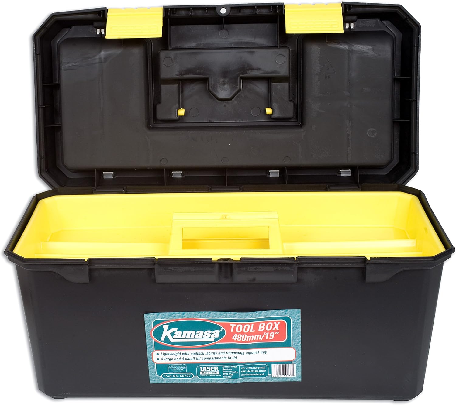 Kamasa 55737 Tool Box - 480mm/19" : Amazon.co.uk: DIY & Tools