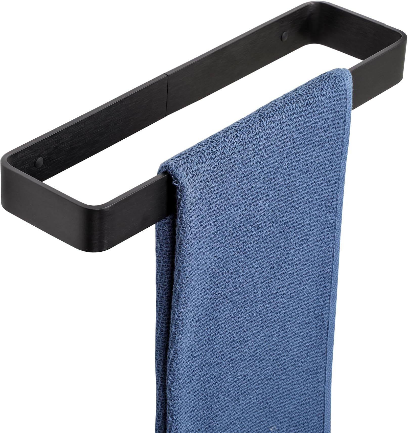 Amazon.com: SAYAYO Matte Black Hand Towel Holder for Bathroom Wall, 12 ...