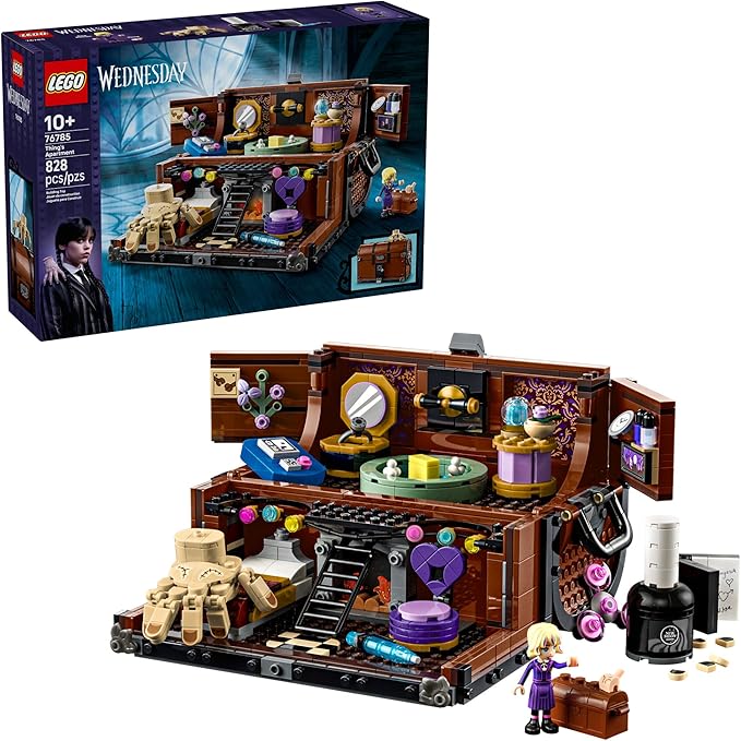 Amazon.com: LEGO Wednesday Thing’s Apartment Building Toy ...