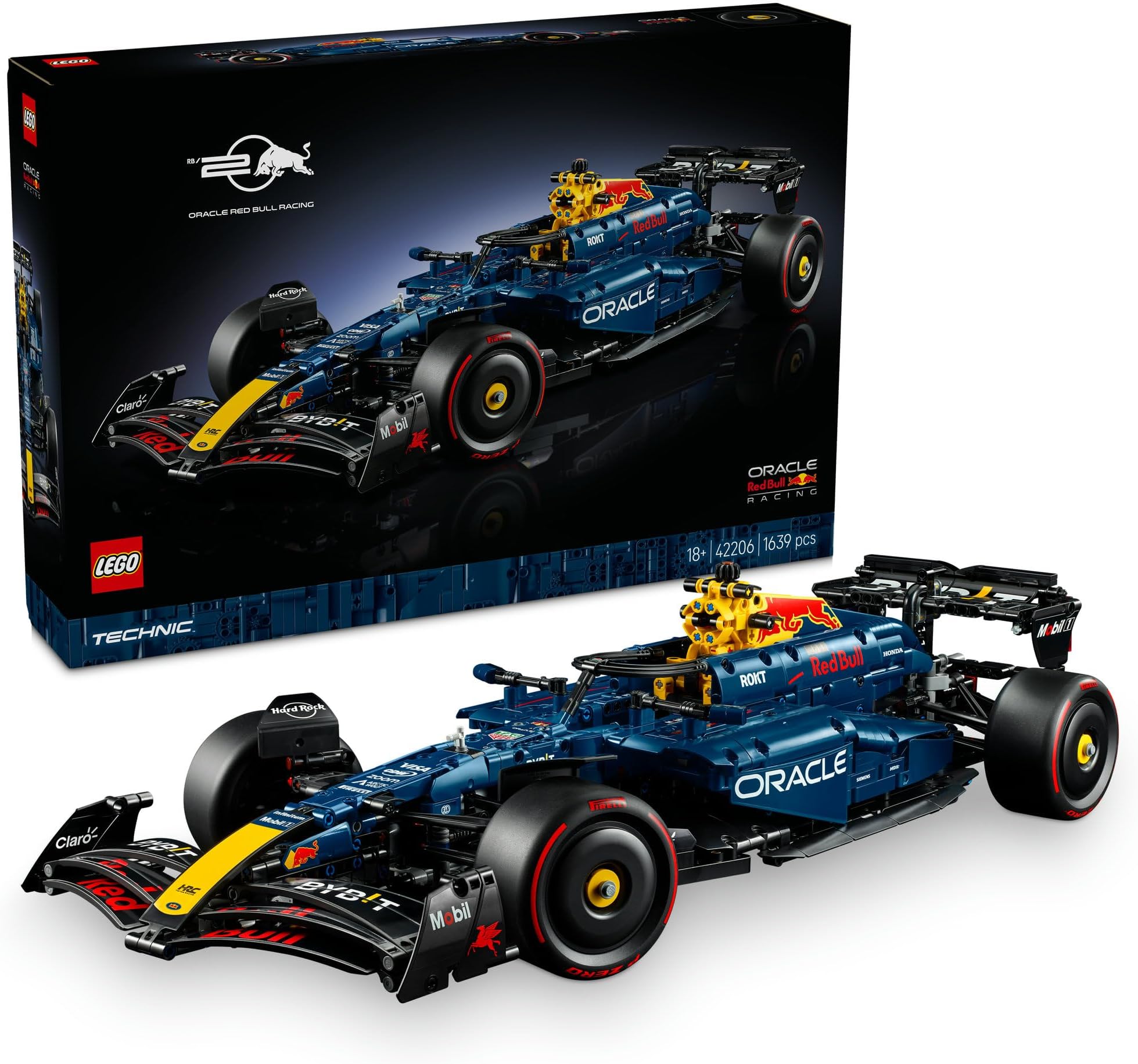 LEGO® Technic™ Oracle Red Bull Racing RB20 F1 Car 42206 Model Kit for ...