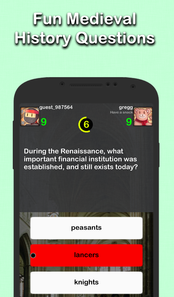 Medieval History Quiz Game - App on Amazon Appstore
