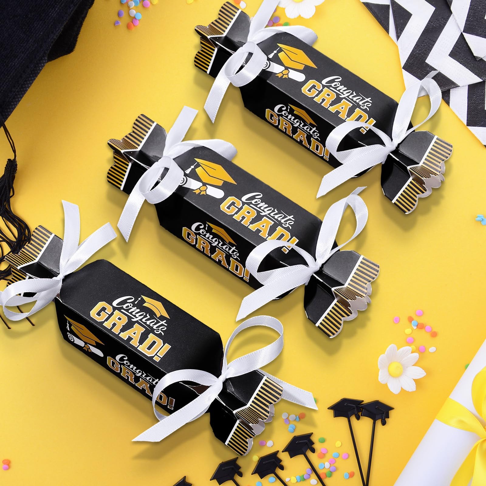 Amazon.com: Whaline 24Pcs Graduation Candy Box Graduation Gift Boxes ...