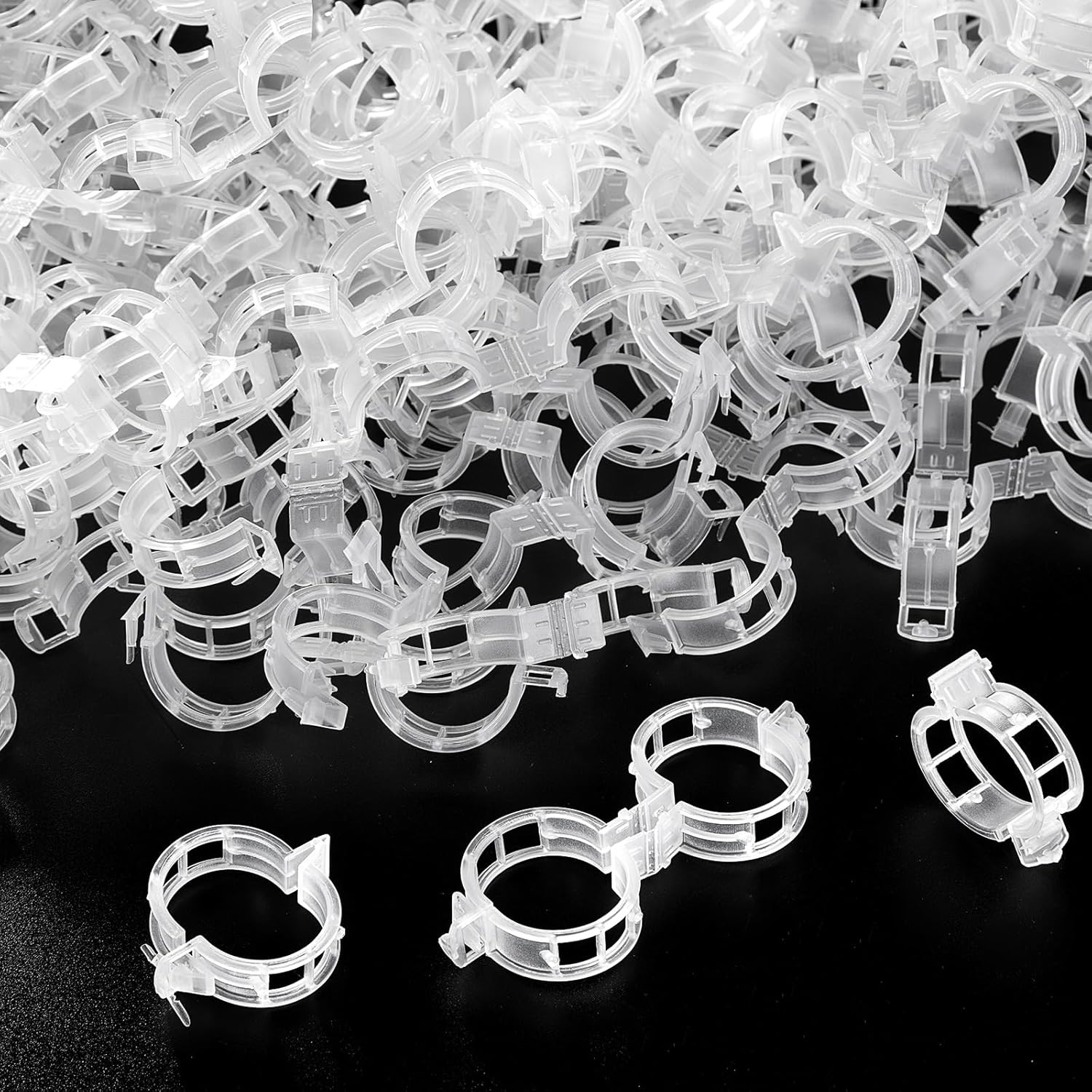 Amazon.com : 150Pcs Plastic Plant Clip, Plastic Trellis Plant Support ...