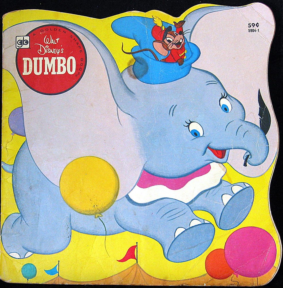 Walt Disney's, Dumbo: a Golden Shape Book: Walt Disney Company: Amazon ...
