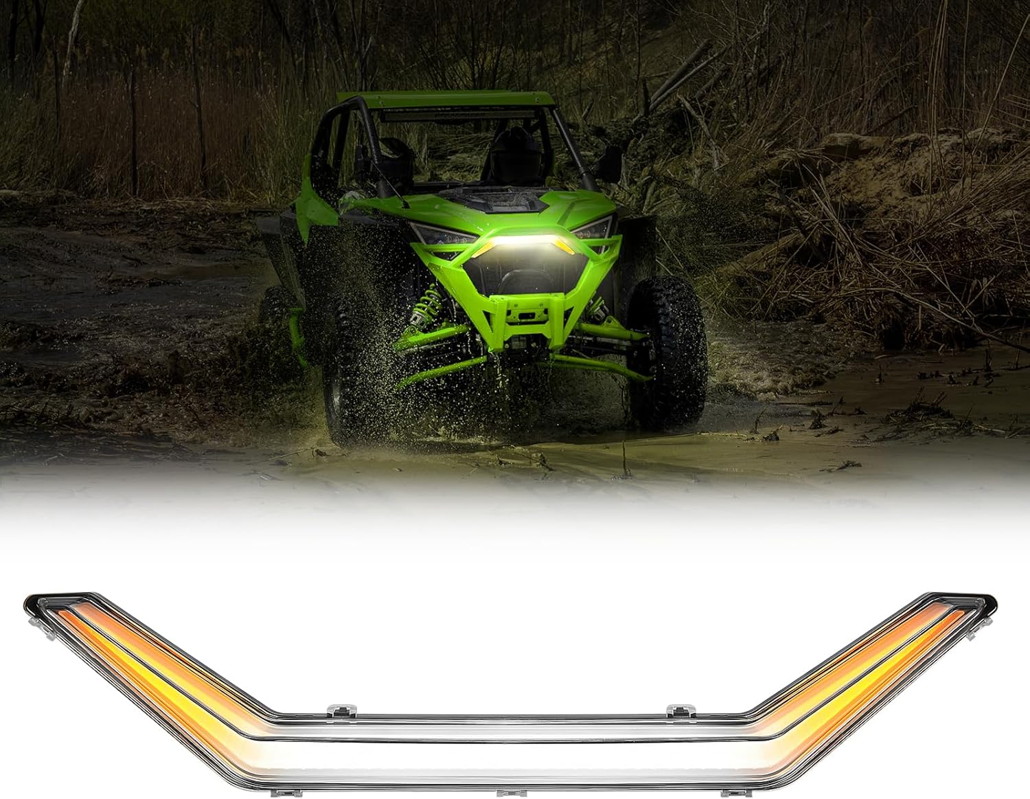 Amazon.com: KEMIMOTO PRO XP Front Accent Light Flashing Turn Signal ...