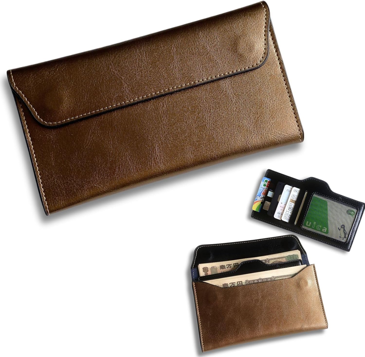 Amazon.com: nervousrhinos 100,000 Yen Storage Bill Holder Thin Bill ...