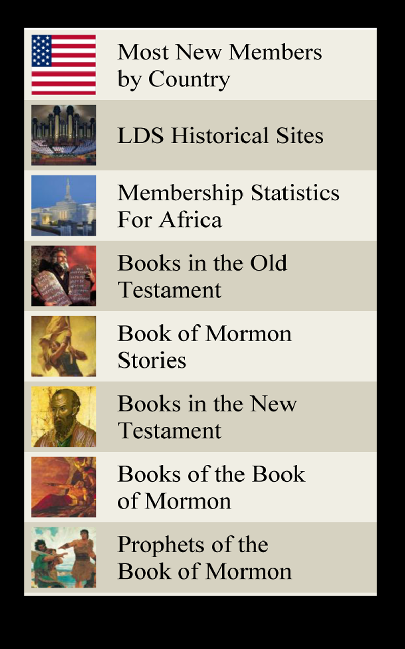 LDS Lists #1 (Mormon):Amazon.com:Appstore for Android