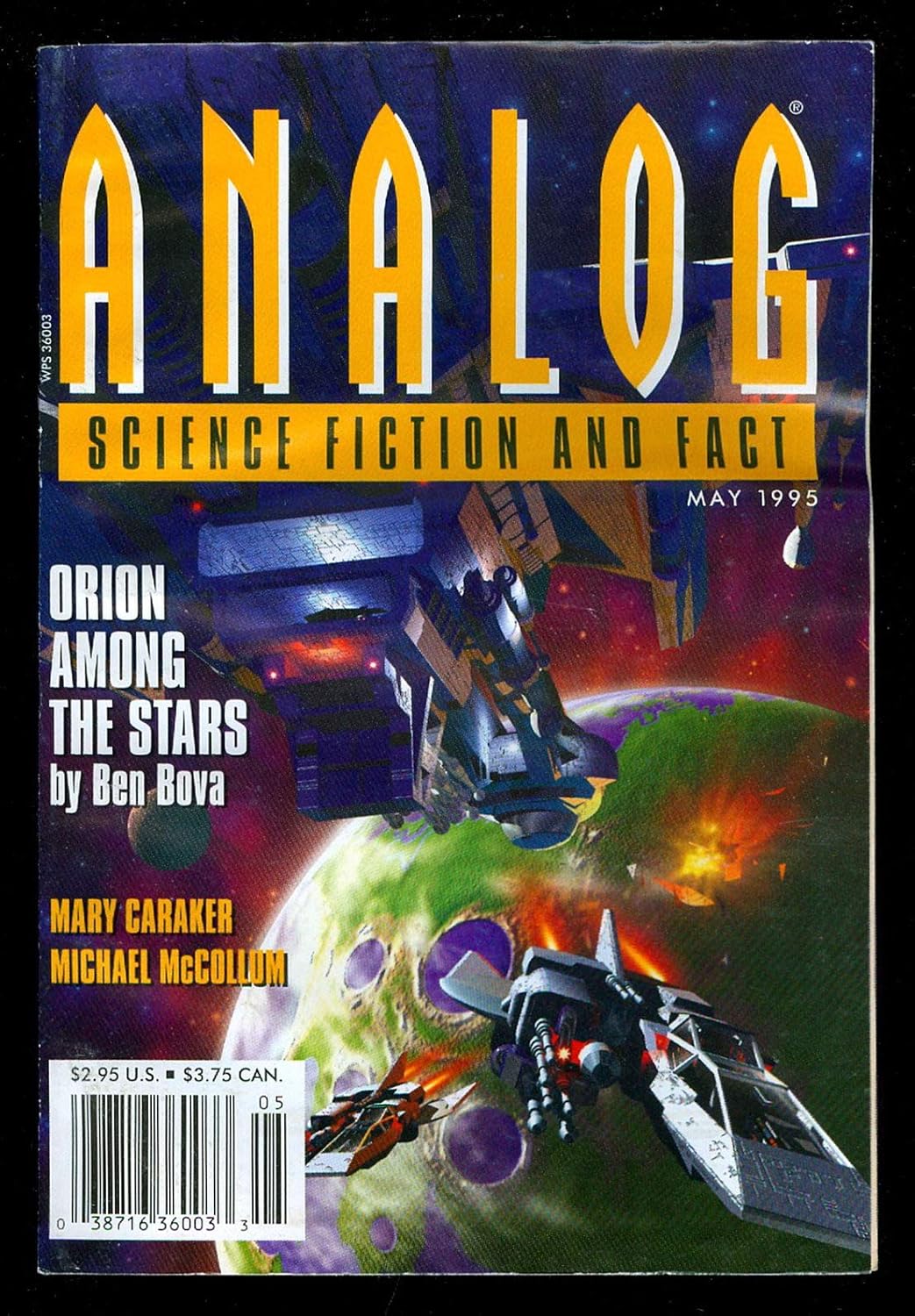 Analog 1995-May: Contributors include Ben Bova, Mary Caraker.: Amazon.com: Books