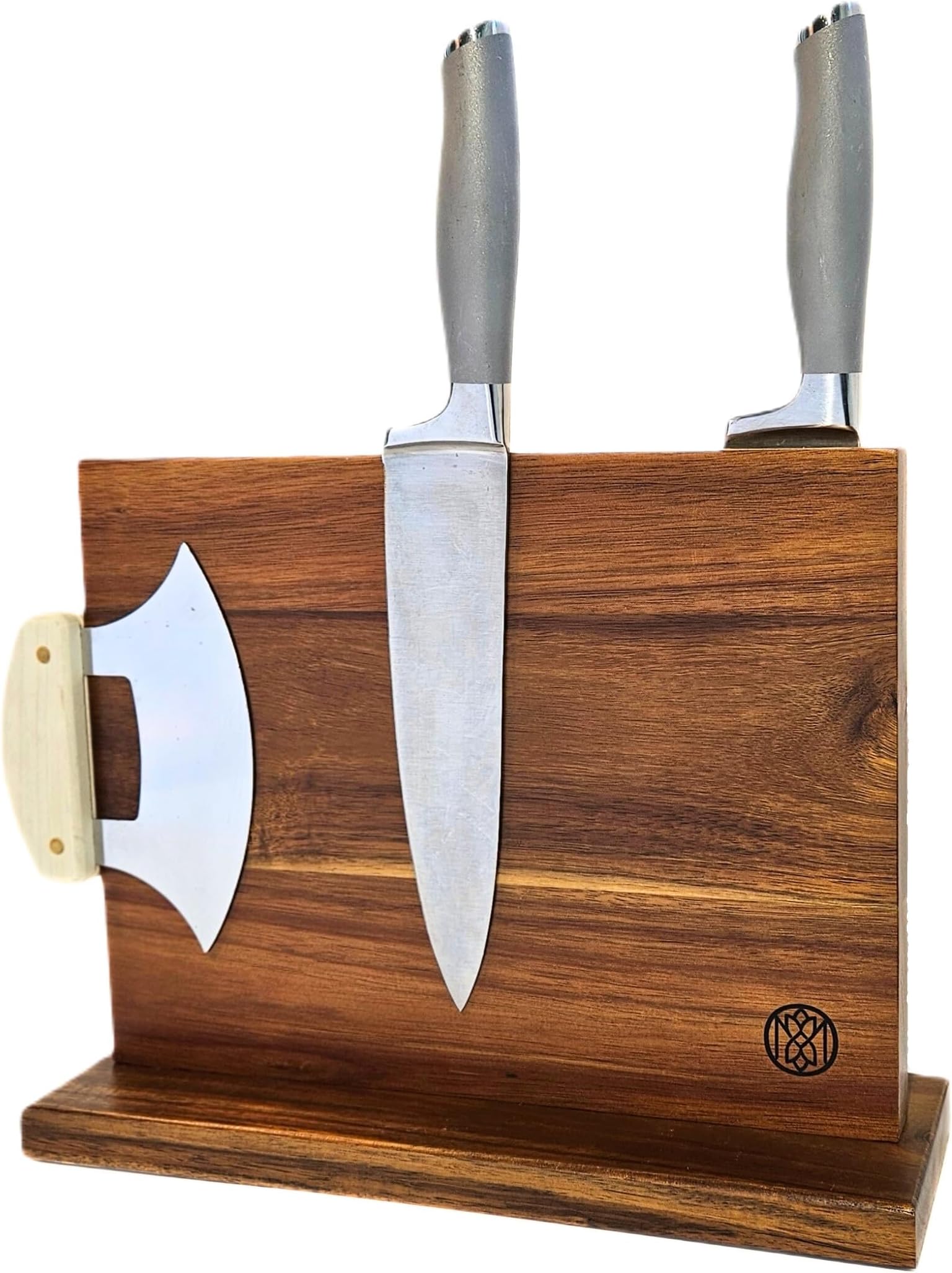 Amazon.com: Black Magnetic Kitchen Knife Block - BEHOLD by Chef's ...