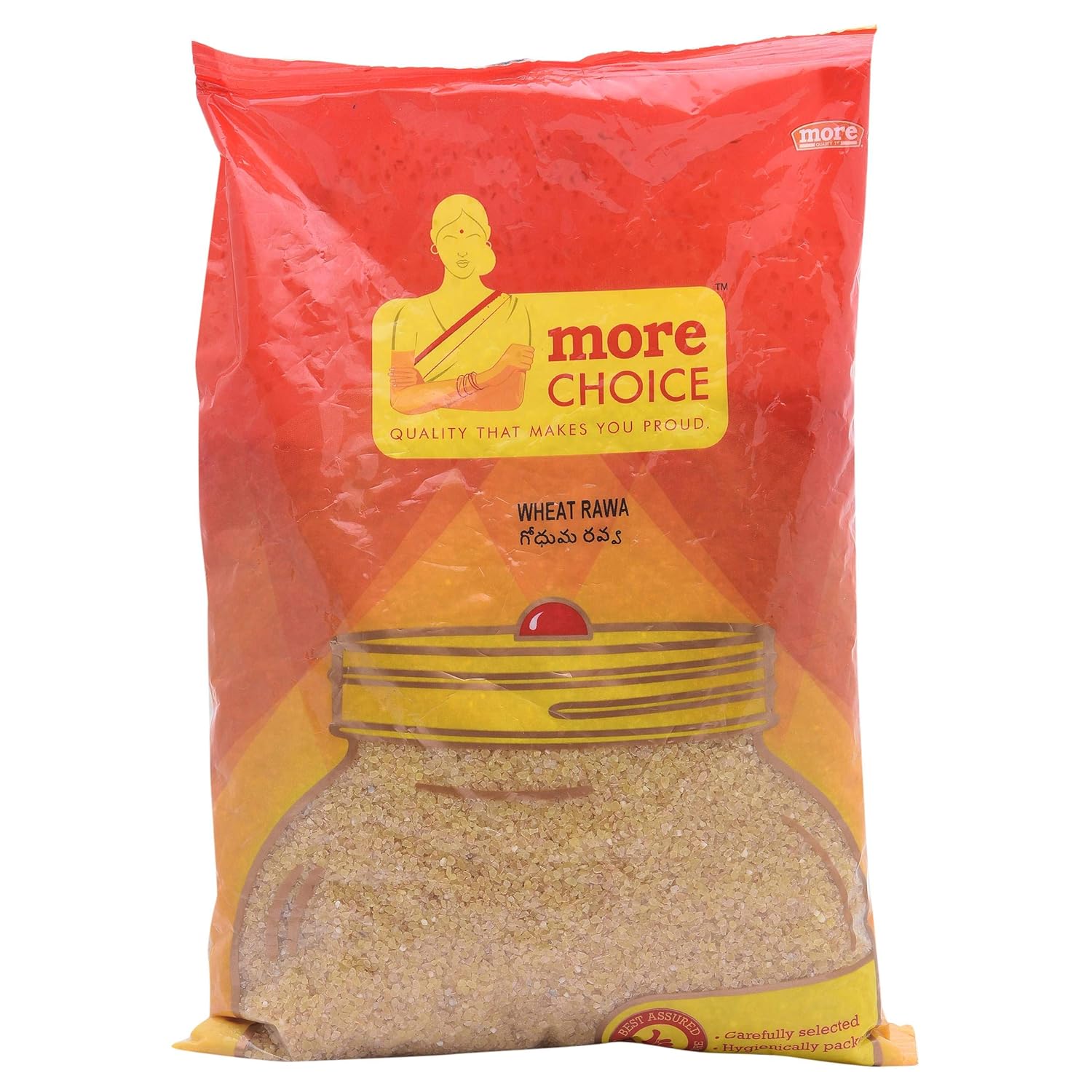 More Choice Wheat Rawa - Medium, 500 grams : Amazon.in: Grocery ...