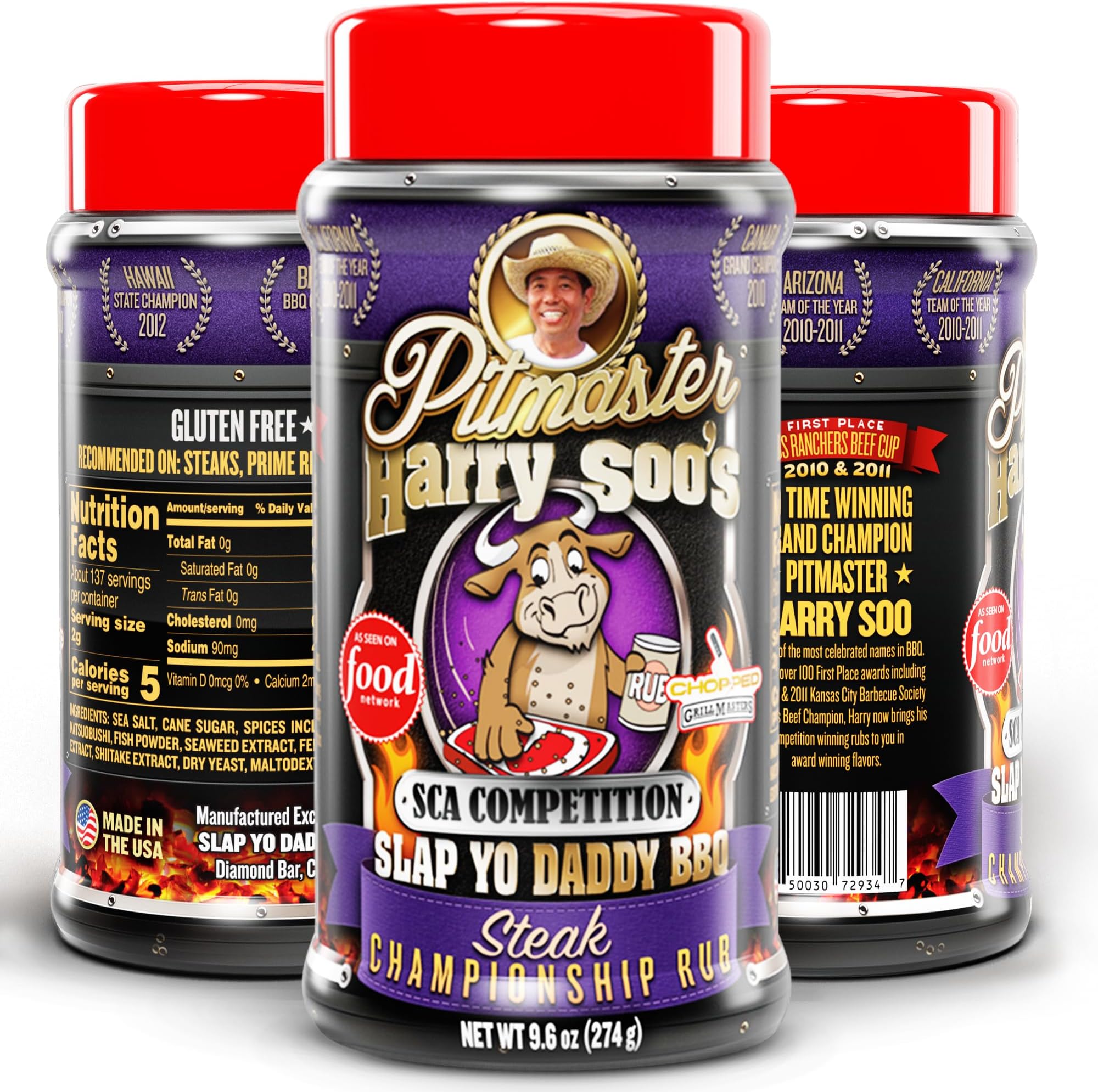 Amazon.com : Slap Yo Daddy BBQ Rub Seasoning, SCA Competition Steak ...