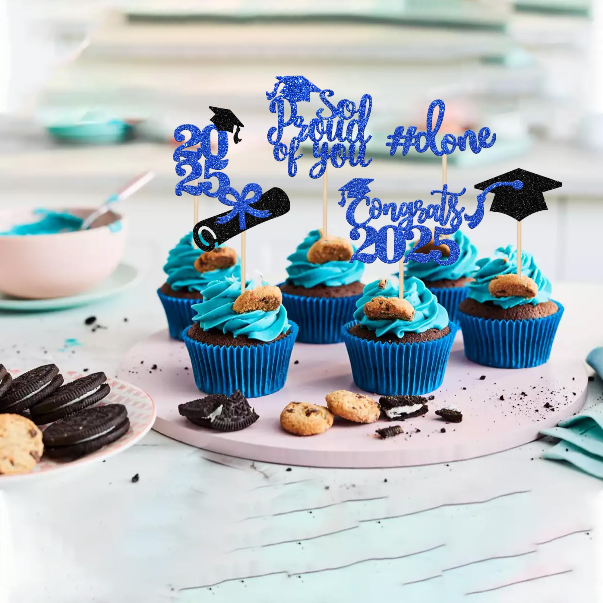 Graduation Cap Cupcake Cake Idea Graduation Cap Cupcake Toppers,