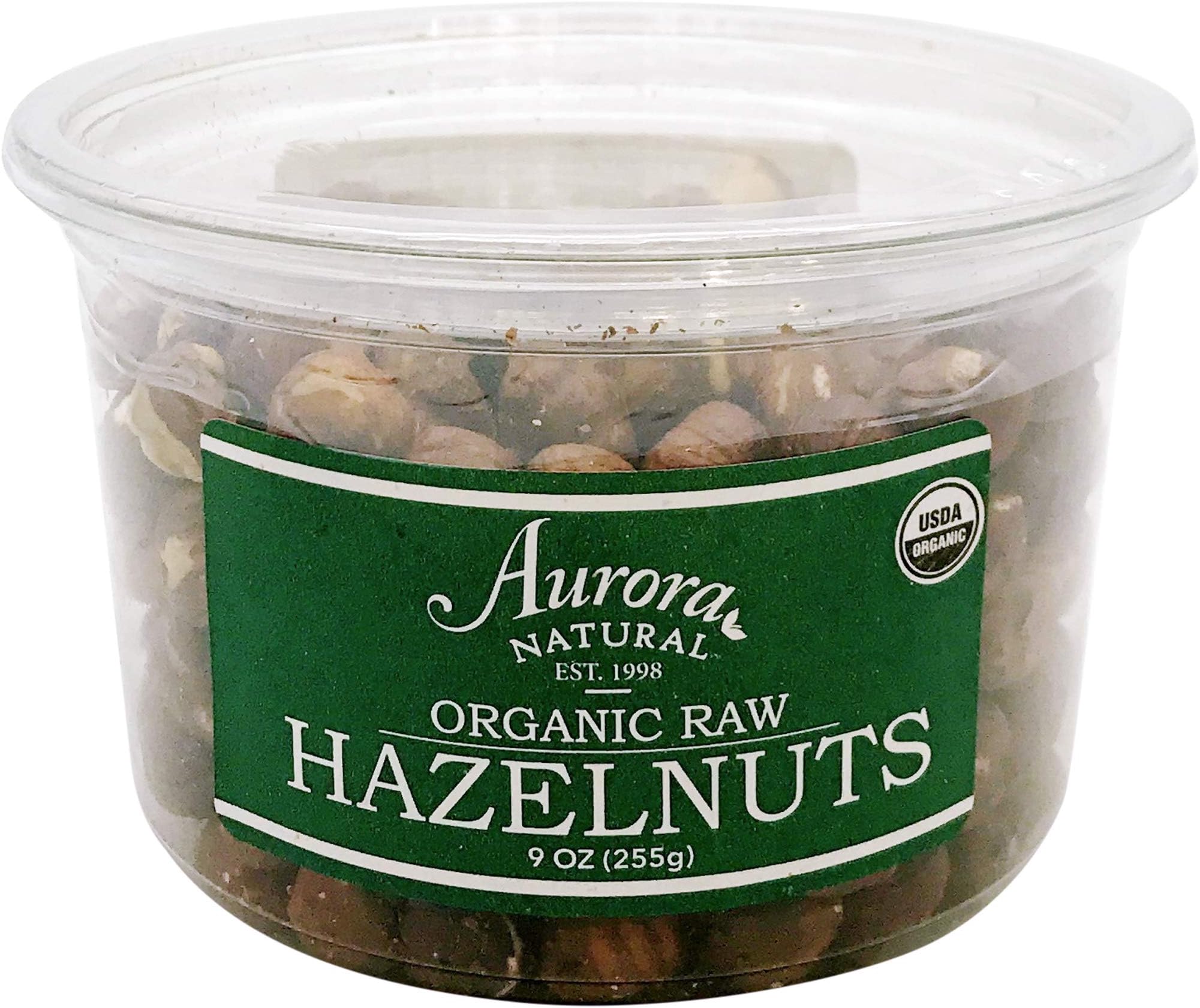 Amazon.com : Aurora Products Organic Hazelnuts, 9 Ounce : Grocery ...