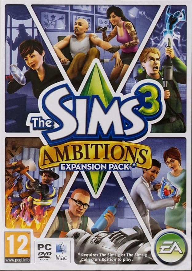 The Sims 3: Ambitions (PC/Mac DVD) : Amazon.co.uk: PC & Video Games