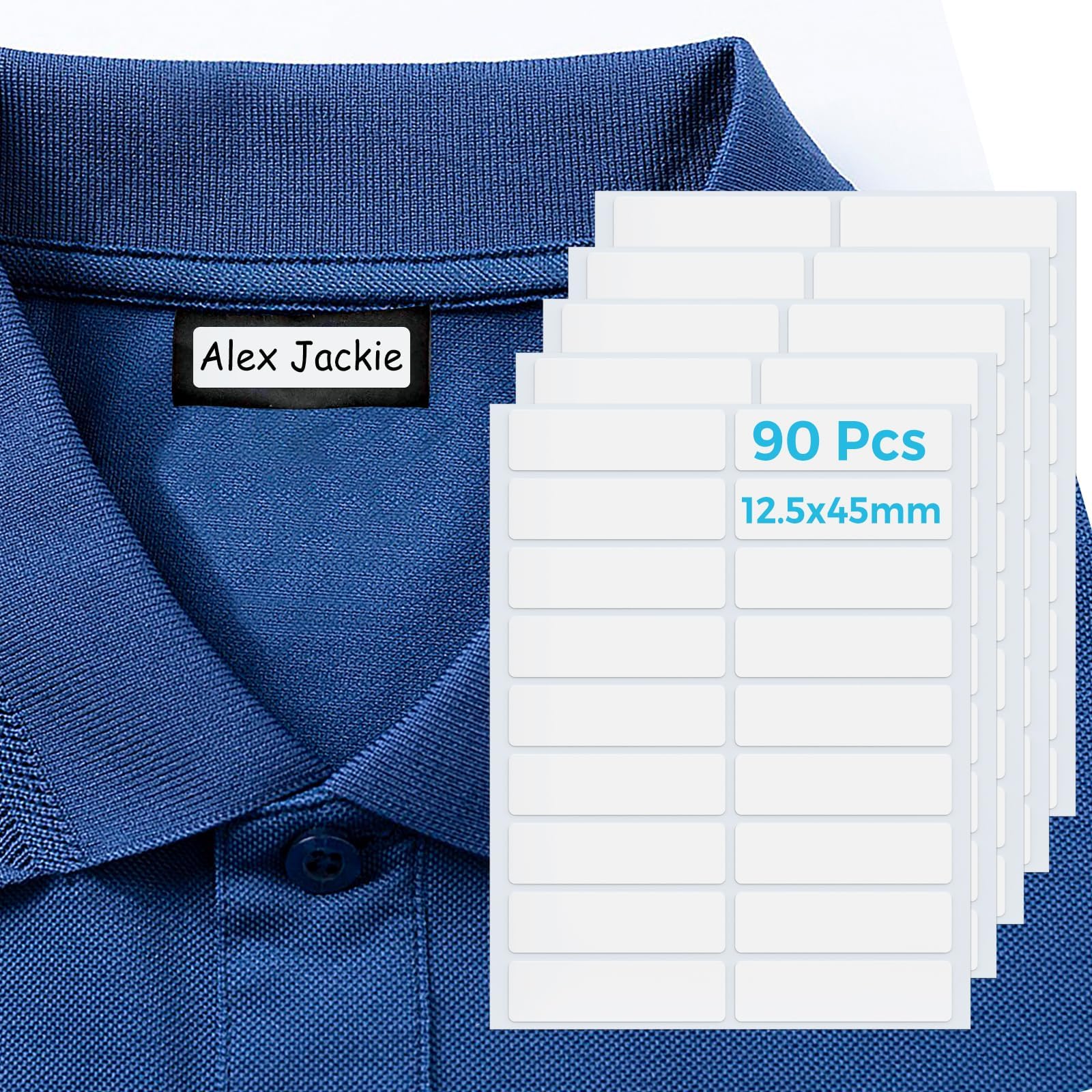 Avery Pink/Purple Stick-On Naming Labels for Pens, Stationery, School ...