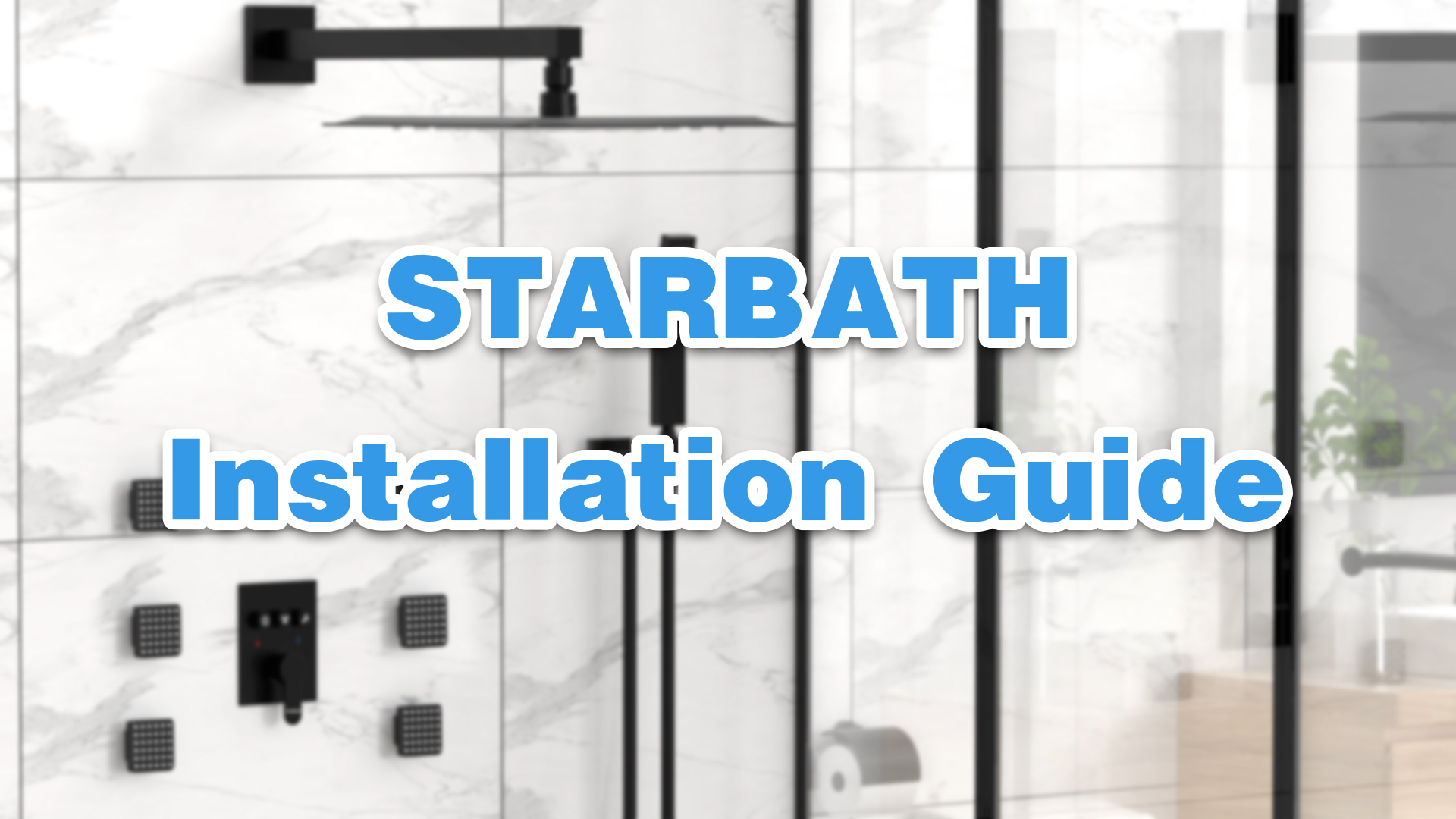 Watch STARBATH Push Button Shower System Installation Guide on Amazon Live