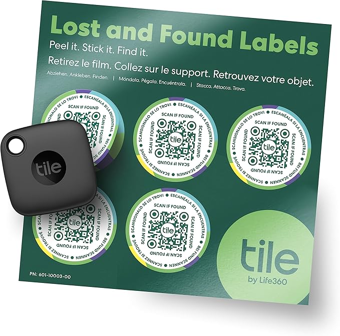 Amazon.com: Tile Mate + Lost and Found Labels : Electronics