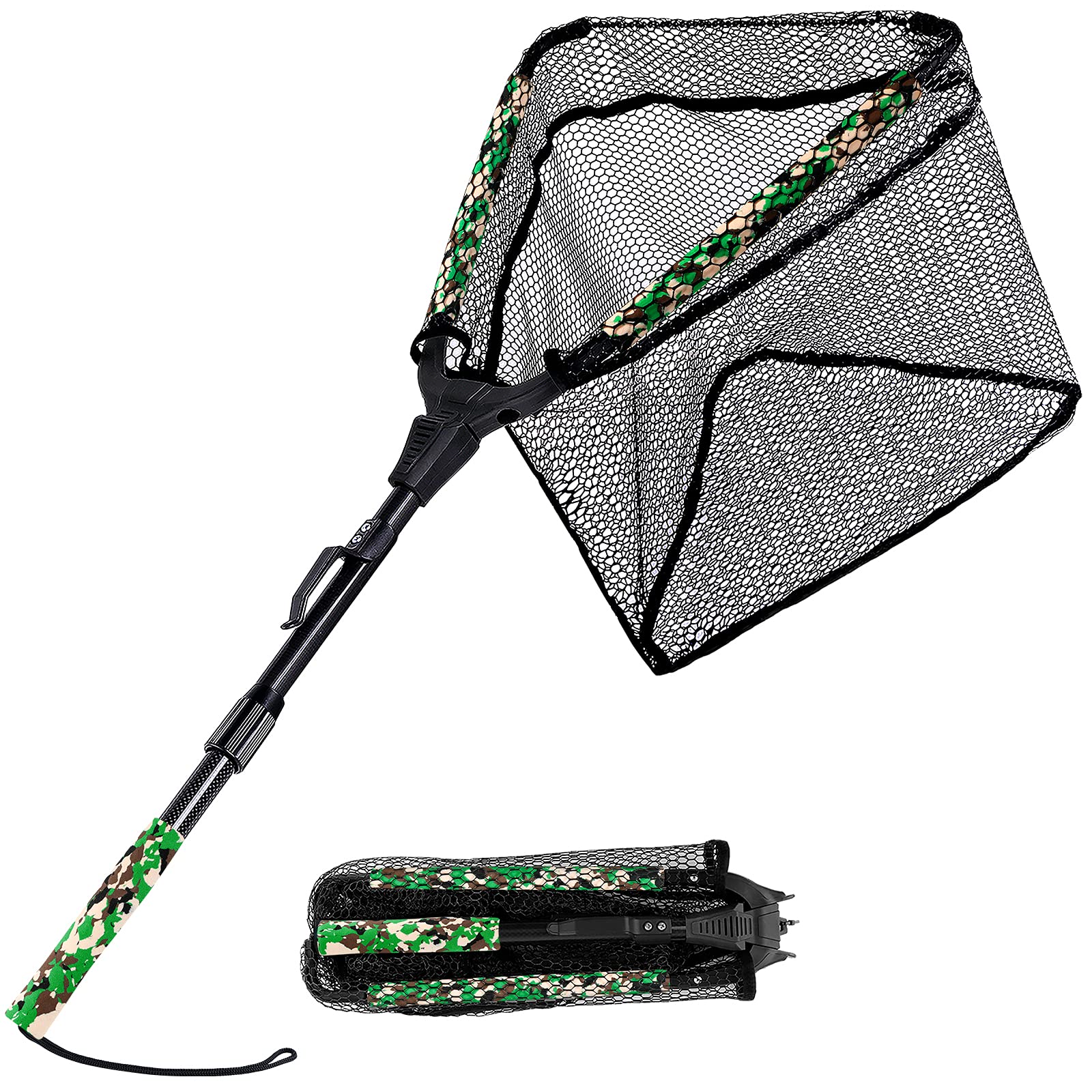 Snapklik.com : Floating Fishing Net For Fly, Kayak, Catfish, Bass ...