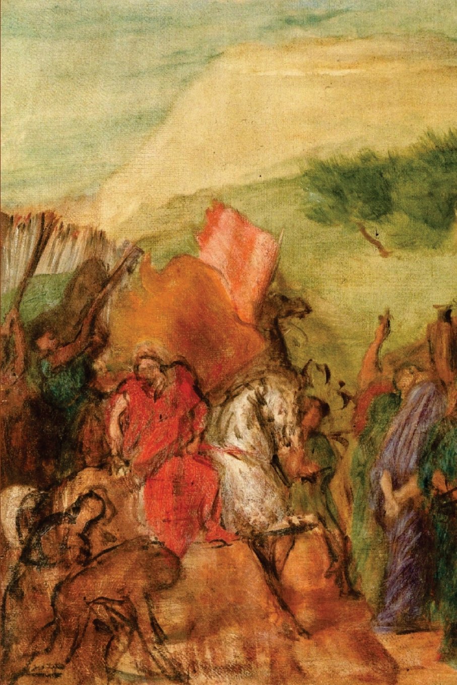 Amazon.com: ''The Daughter of Jephtha Study'' by Edgar Degas - 1860 ...